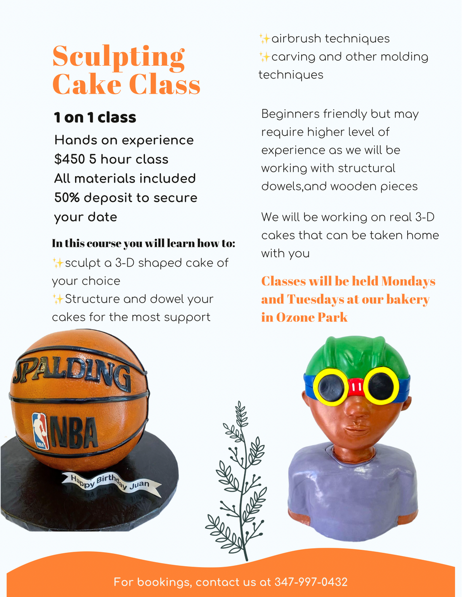 Sculpting Cake Class – bleu royale cakes