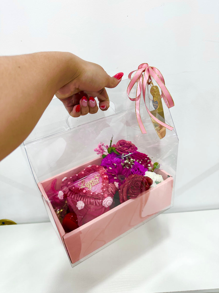 Cake + Floral Box – bleu royale cakes