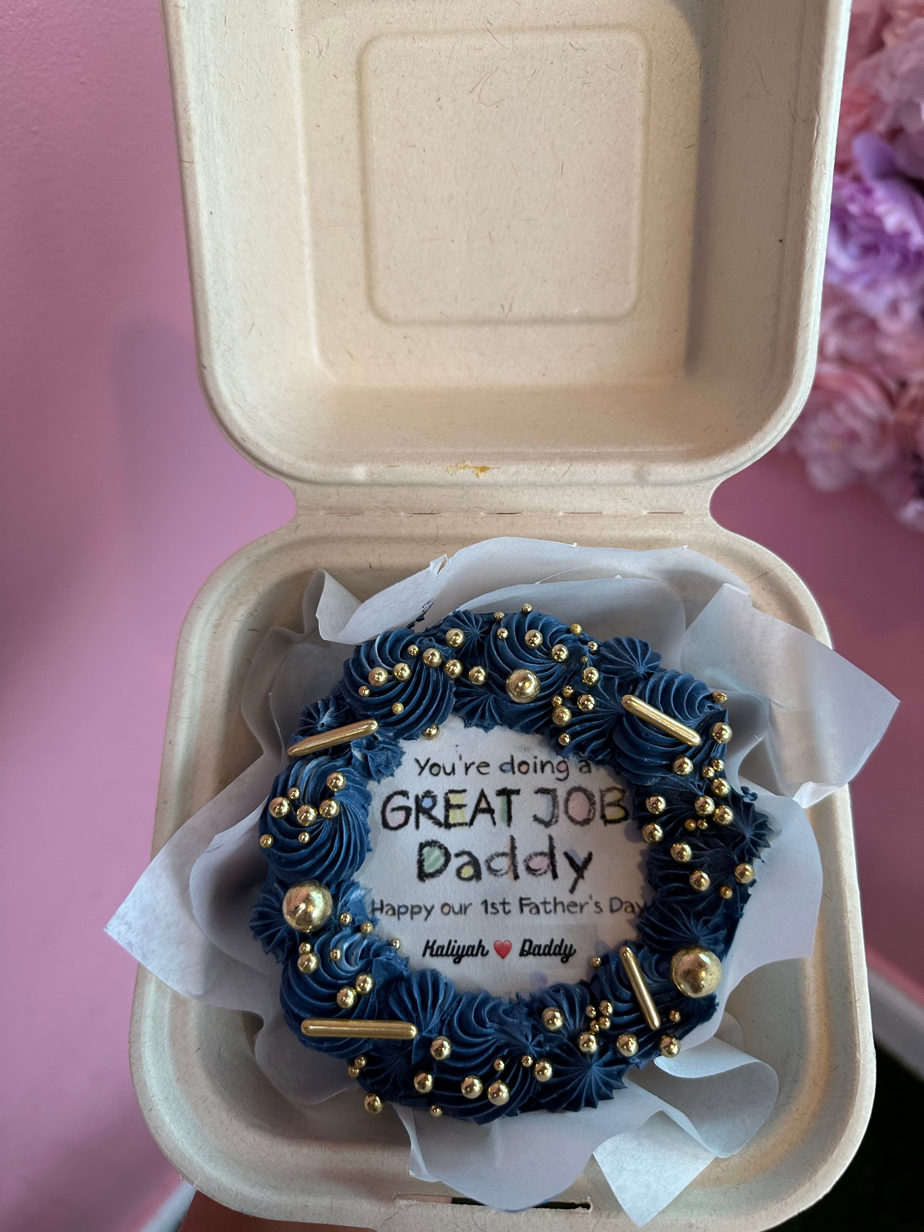 Mini Bento Cake – bleu royale cakes