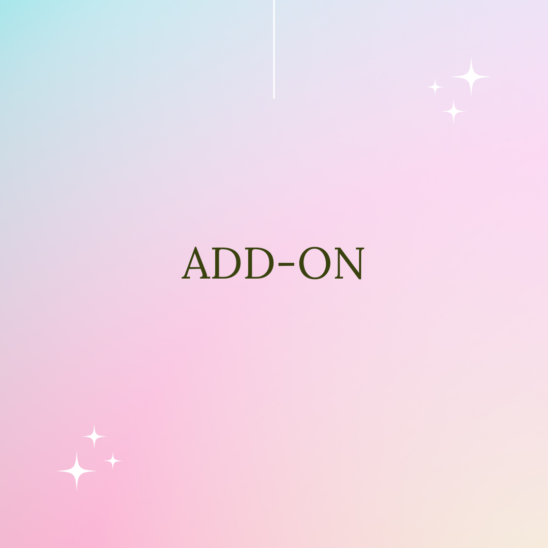 Add-Ons – bleu royale cakes